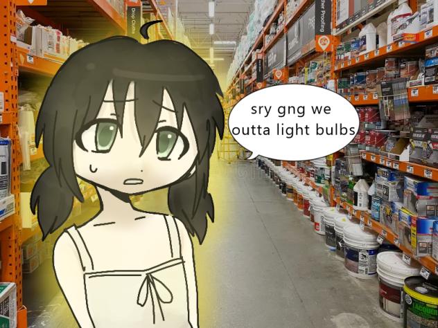 we outta light bulbs - ibisPaint