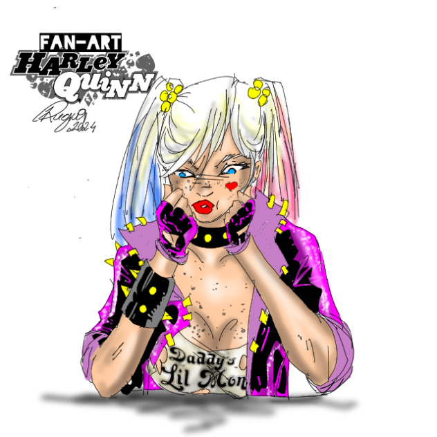 76 Harley quinn fan art - ibisPaint