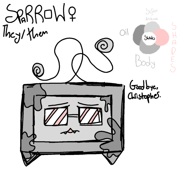 Sullen Sparrow - ibisPaint