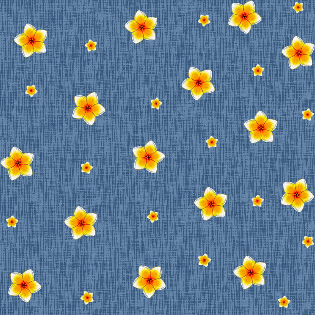 Flowery Cloth pattern 2 - ibisPaint
