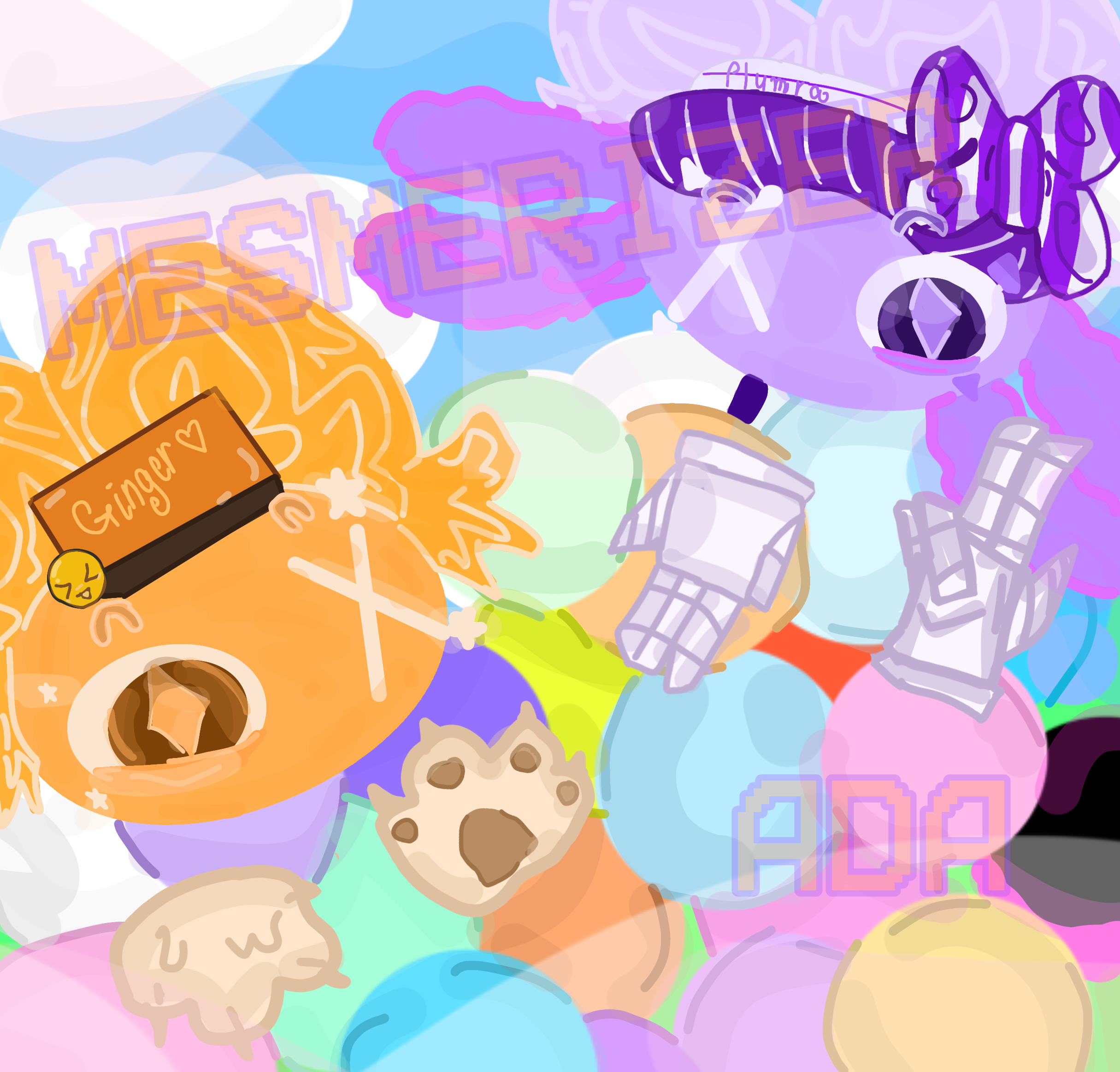 Mesmerizer Ft.My OC and andi's Oc! - ibisPaint