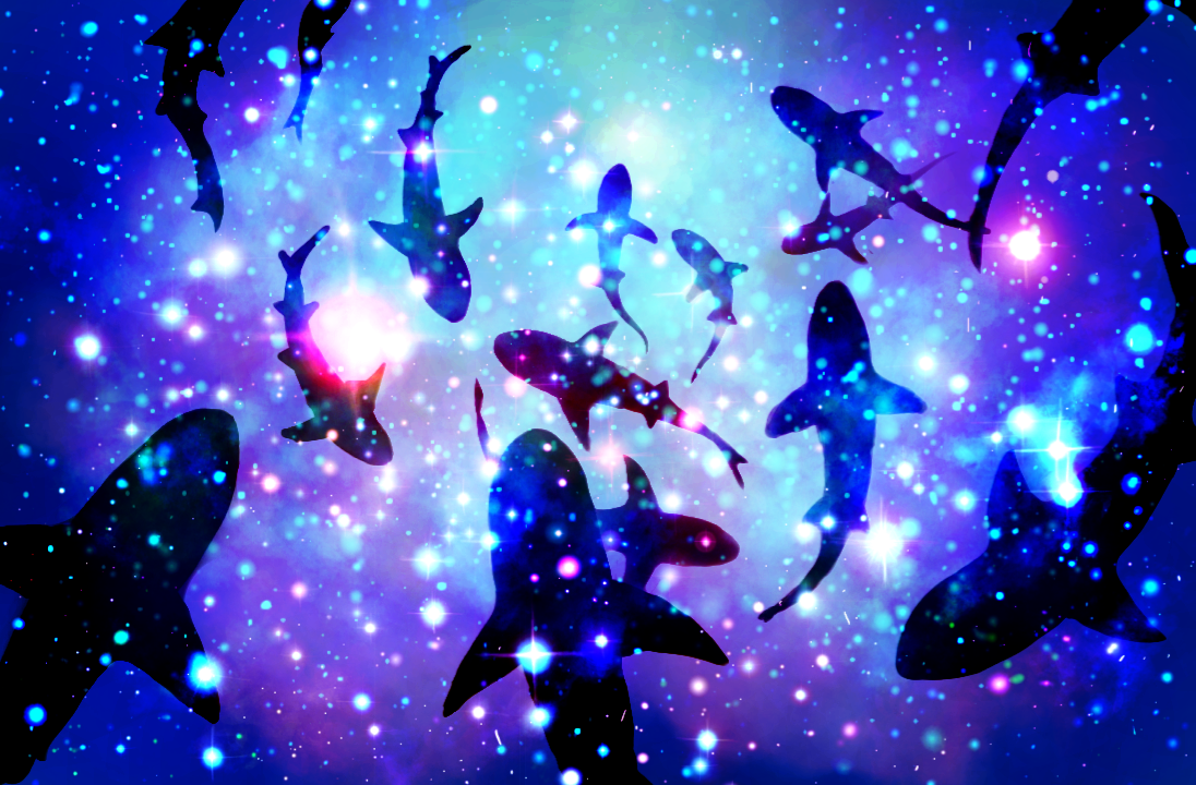 Galaxy & SHARK - ibisPaint