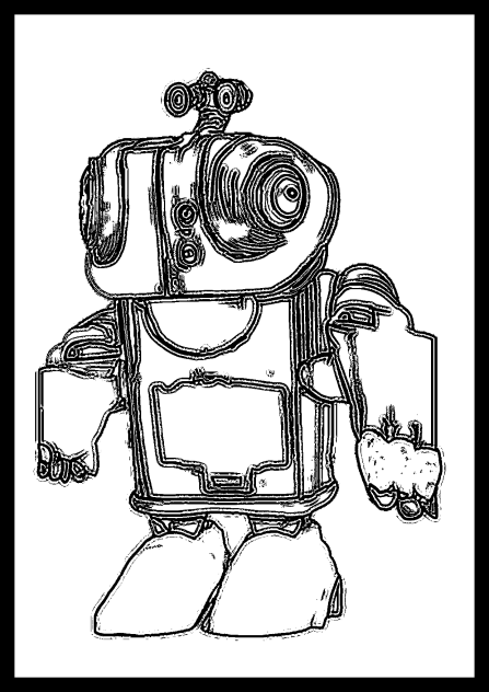 robot color it - ibisPaint