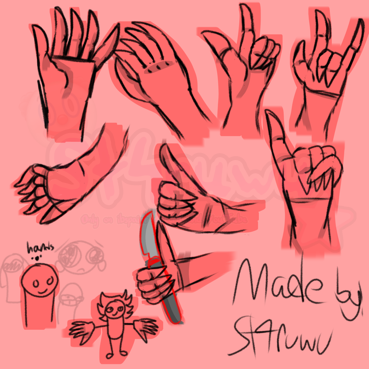 Hands practice - ibisPaint