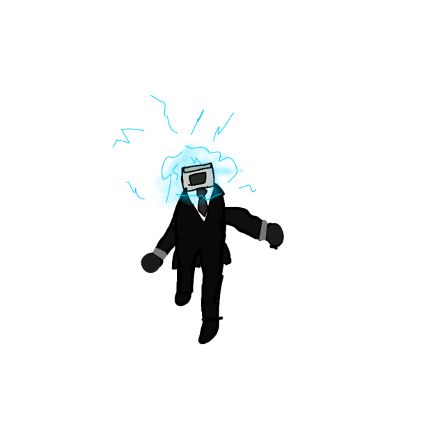 cameraman (zombie) (skibibki toilet) - ibisPaint