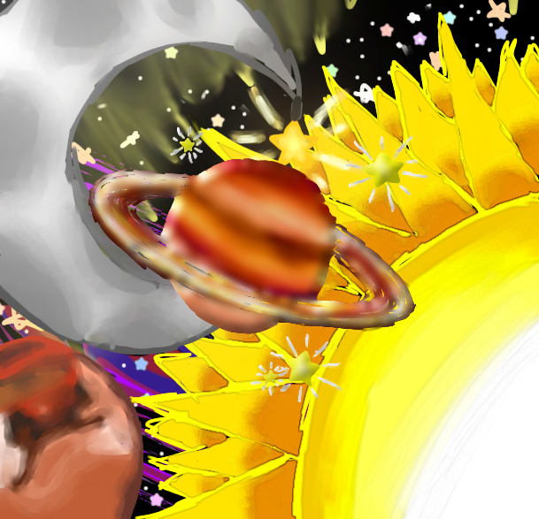 solar system ☀ 🌙 🌟 🌍 - ibisPaint