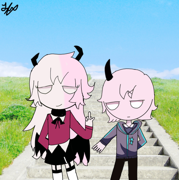 Sibling rivalry - ibisPaint