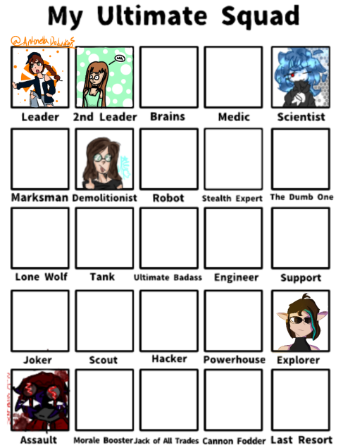 Ultimate squad collab - ibisPaint