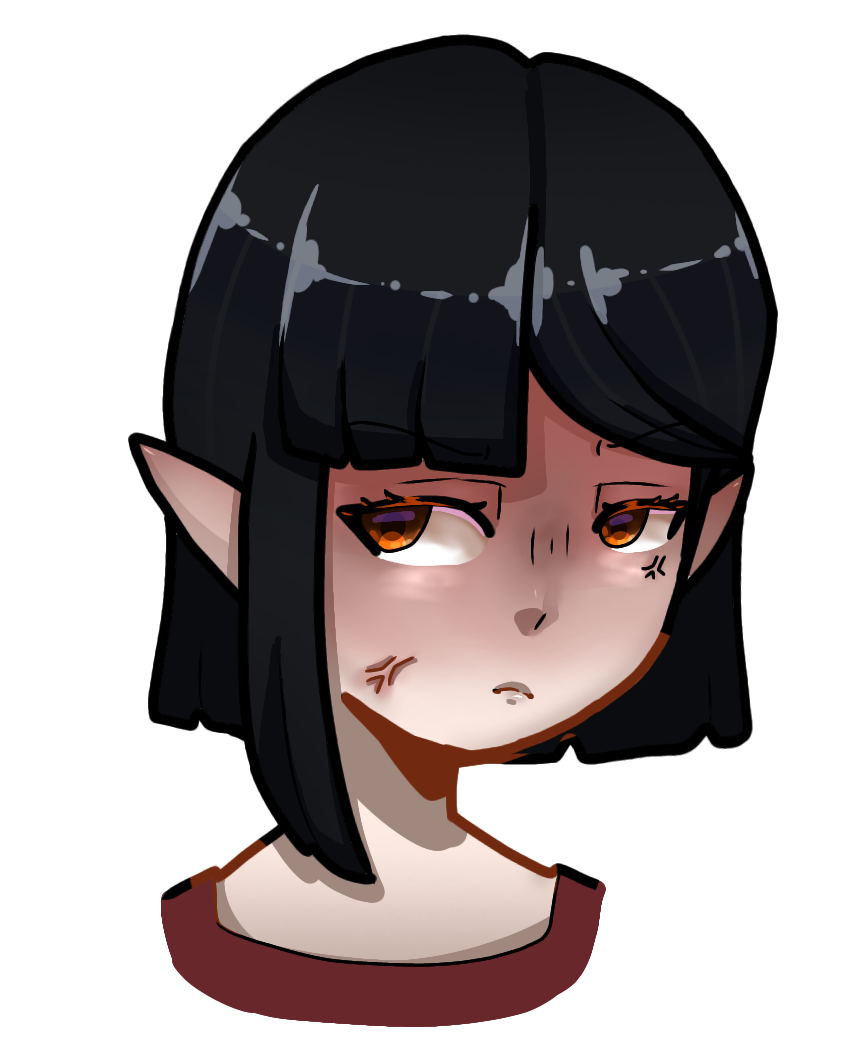angry chibi - ibisPaint