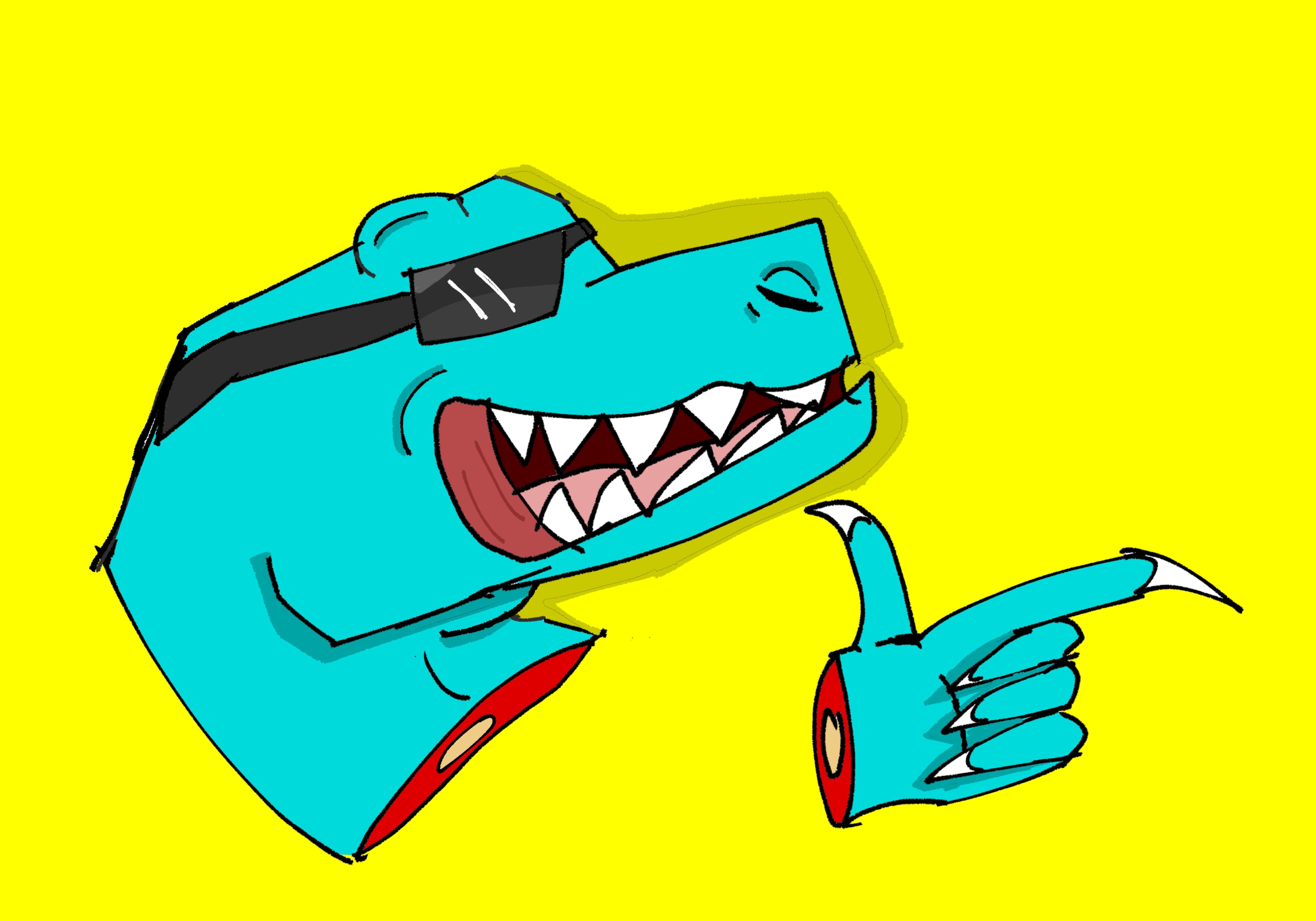 RAD DINOSAUR - ibisPaint