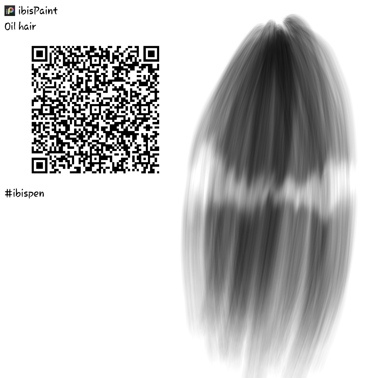 Oil hair brush - ibisPaint