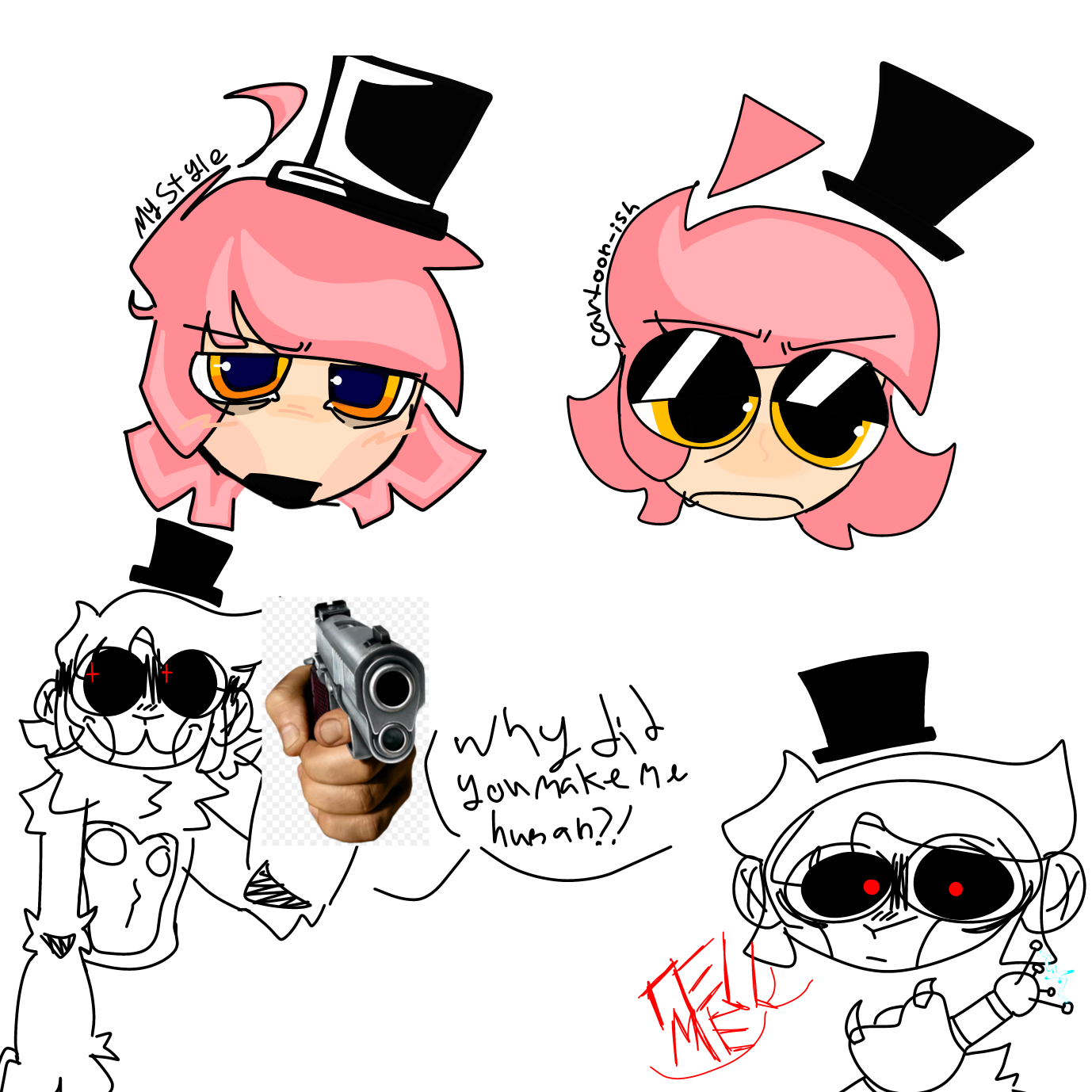 My gtag oc humanized - ibisPaint