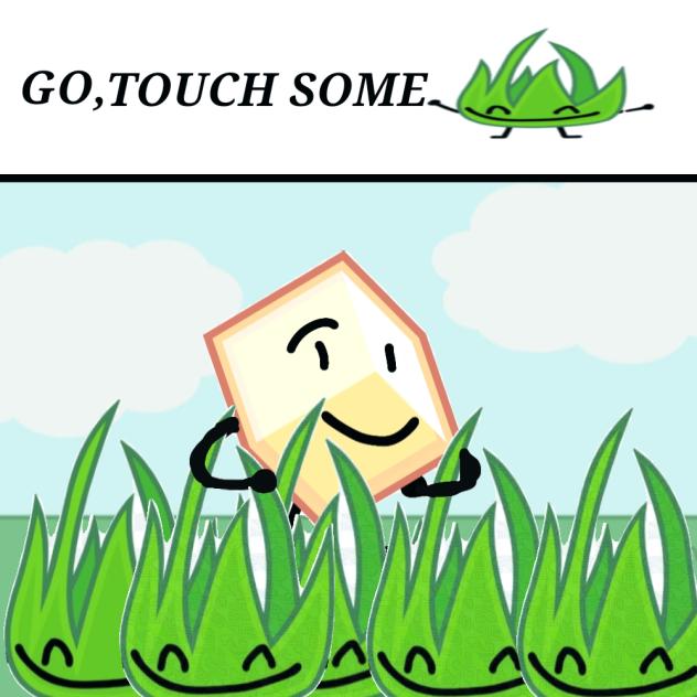 go touch some grassy - ibisPaint