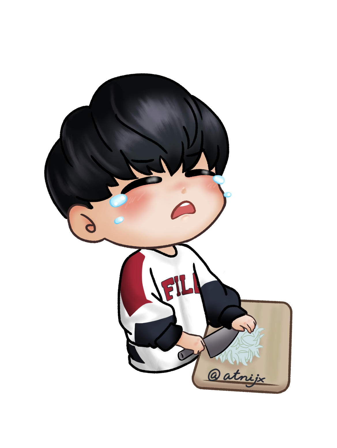 Onion and tearing - ibisPaint