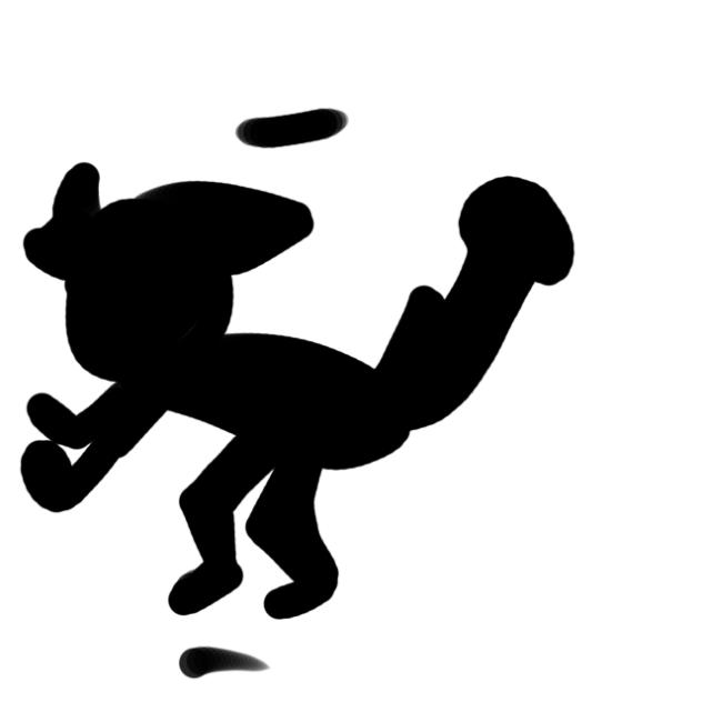 cat running - ibisPaint