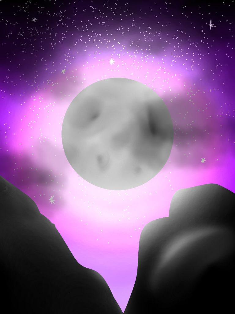 The Moon - ibisPaint