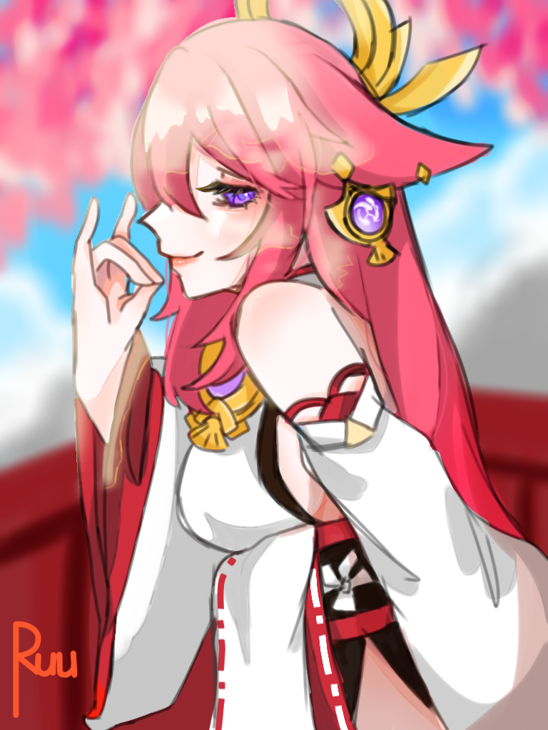 yae miko - ibisPaint