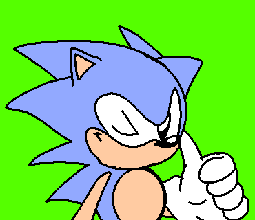 thumbs up ソニック - ibisPaint