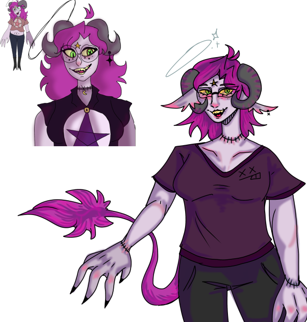 Hazbin Hotel OC redraw! - ibisPaint