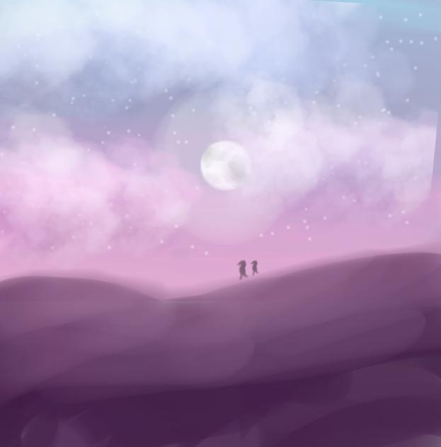 cotton candy skies - ibisPaint