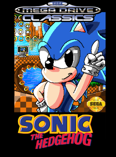sonic the hedgehog - ibisPaint