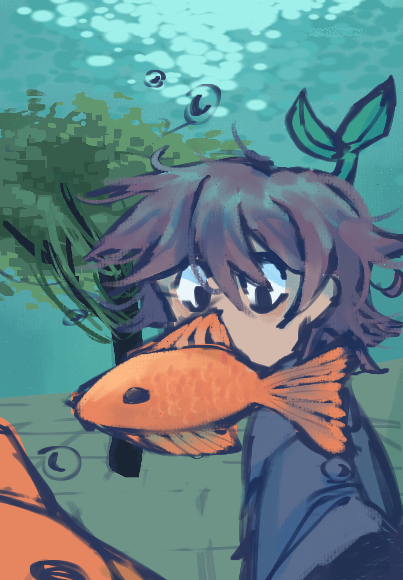 fish wip - ibisPaint