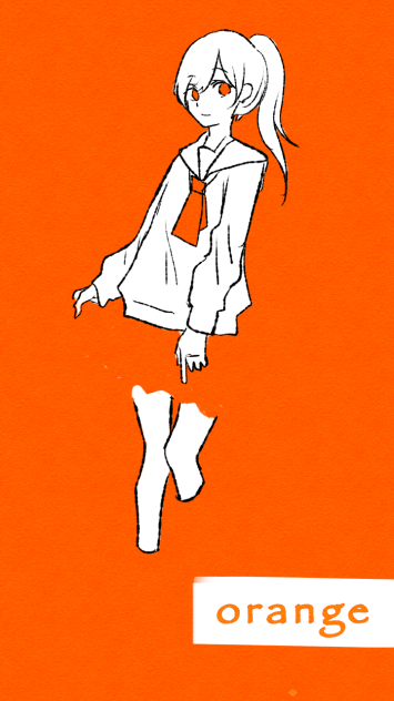 orange。 - ibisPaint
