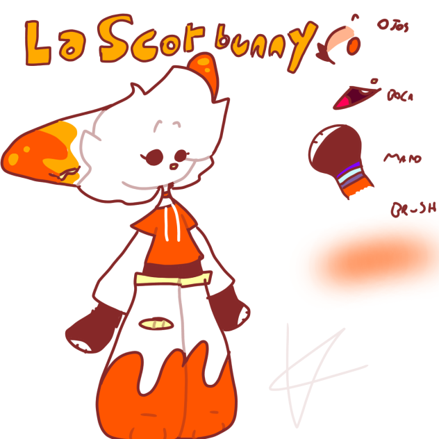 ejemplo de la Scorbunny - ibisPaint