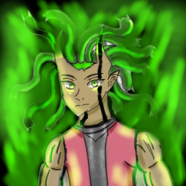 Male Medusa - ibisPaint