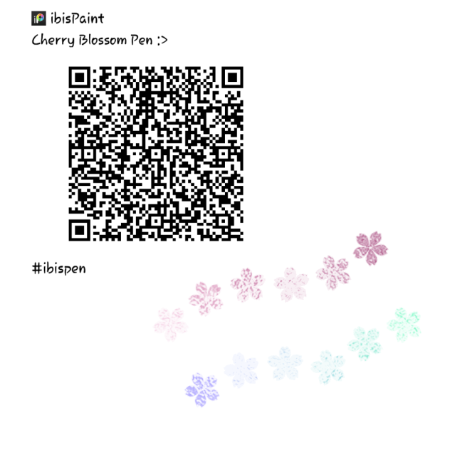 Color Changing Cherry Blossom Pen - ibisPaint