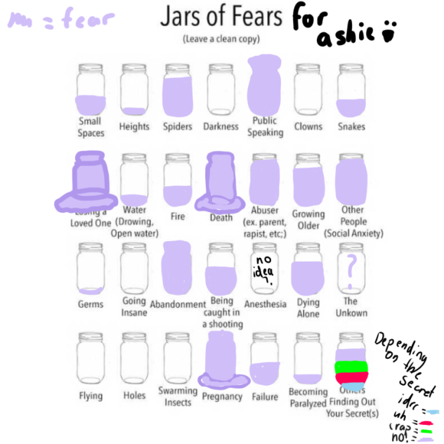 My Jar Of Fears - ibisPaint