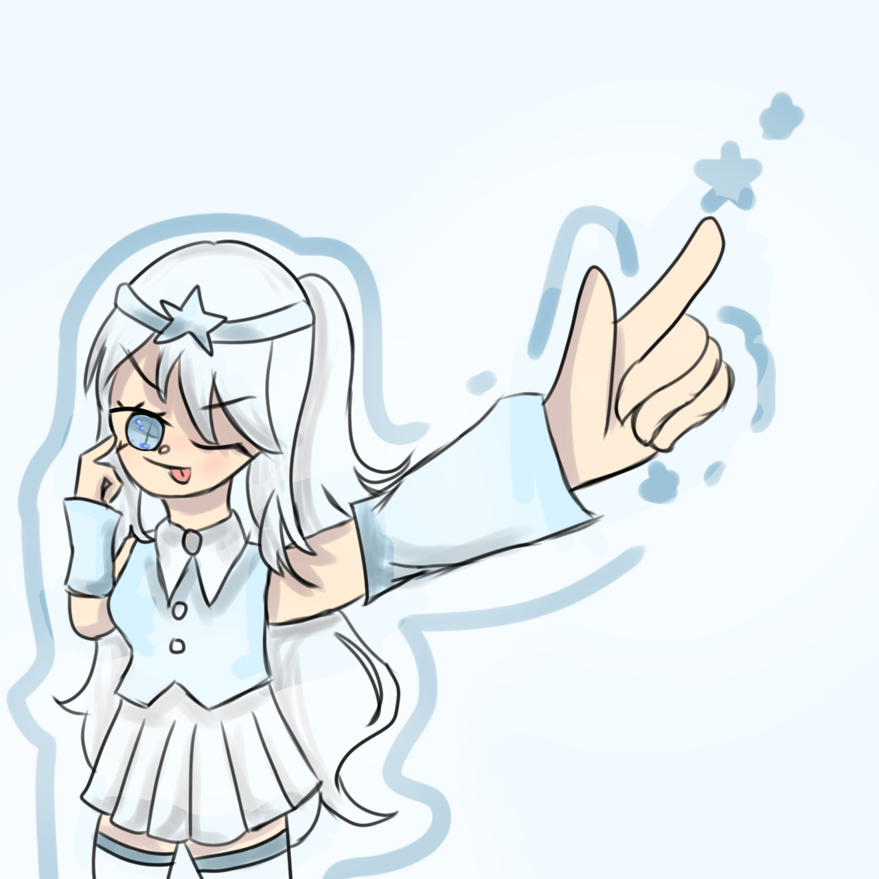 My Oc in different clothes - ibisPaint