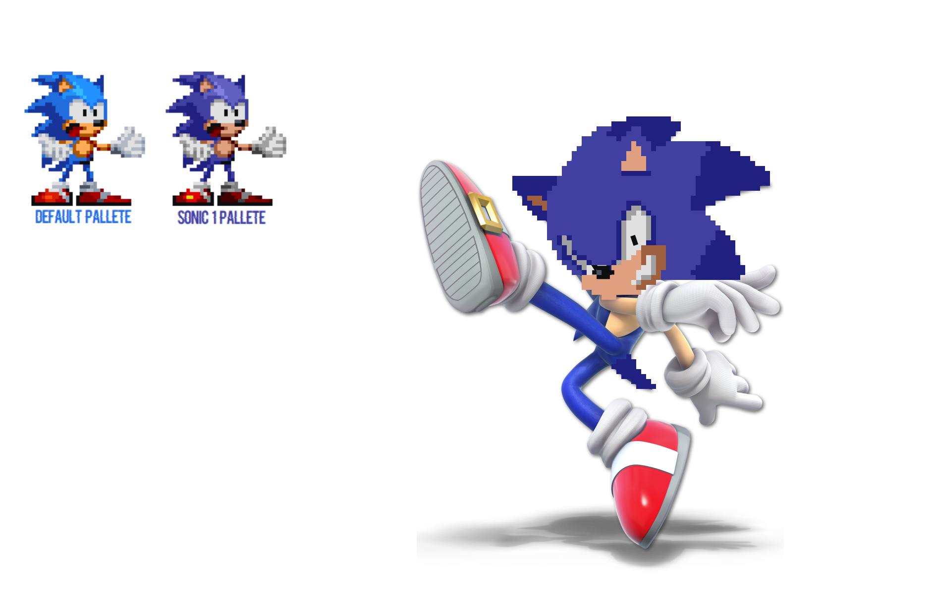 Pixel sonic(W.I.P) - ibisPaint