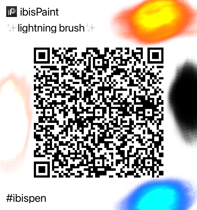 lightning brush - ibisPaint