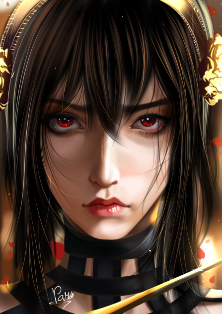 Yor fanart Naru netsuki - ibisPaint