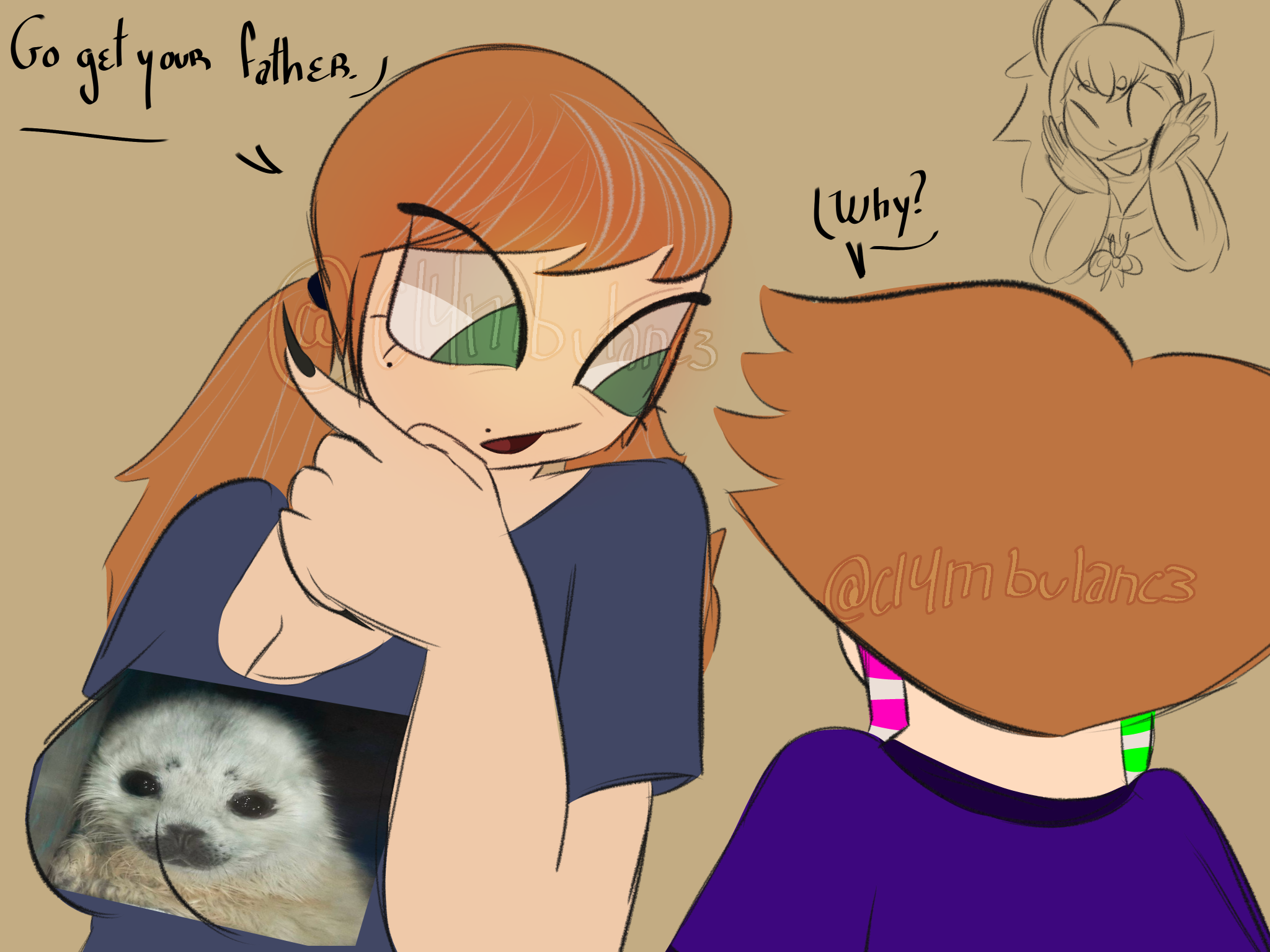 Sam and Eleanor - ibisPaint