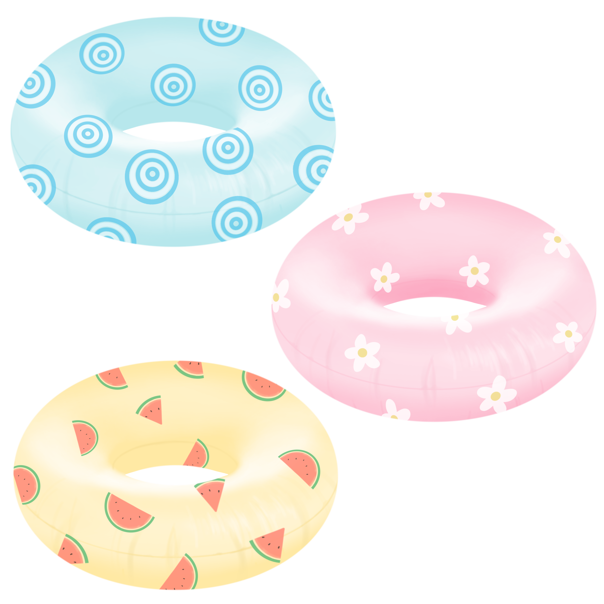 floating tubes - ibisPaint