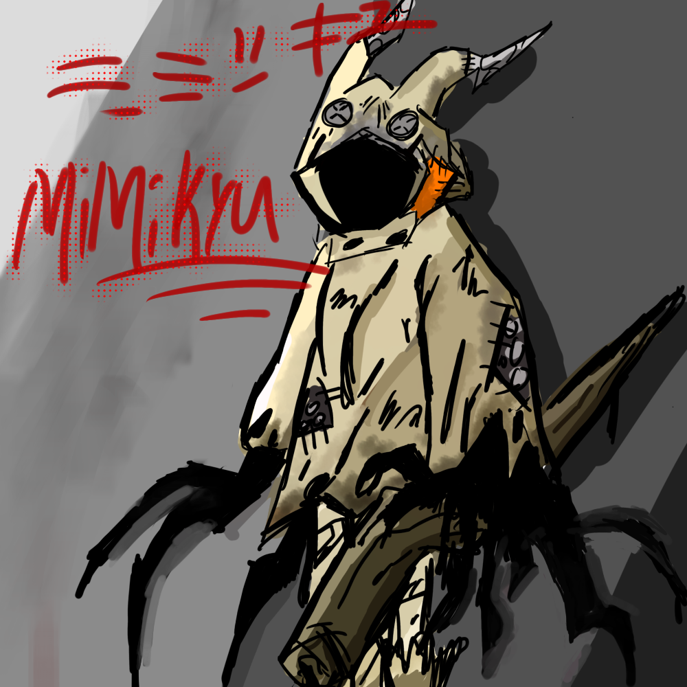 Mimikyu as a human - ibisPaint