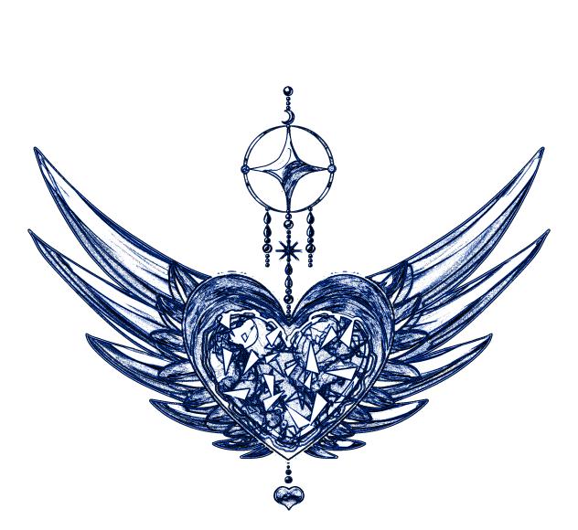 Dark Angel Charm Ink - ibisPaint