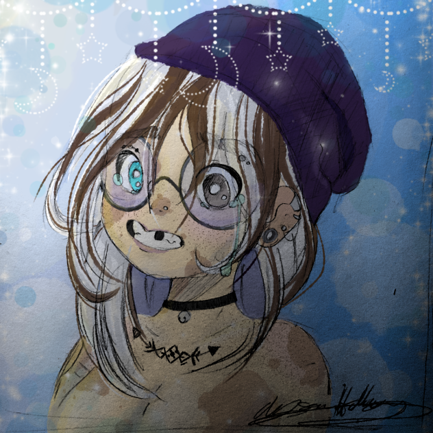 “smile little girl” - ibisPaint