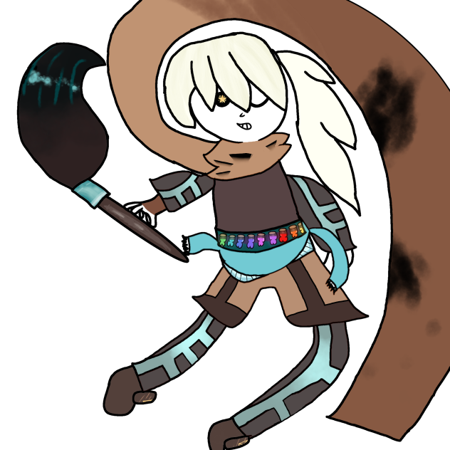 Ink!Sans (As a human) - ibisPaint