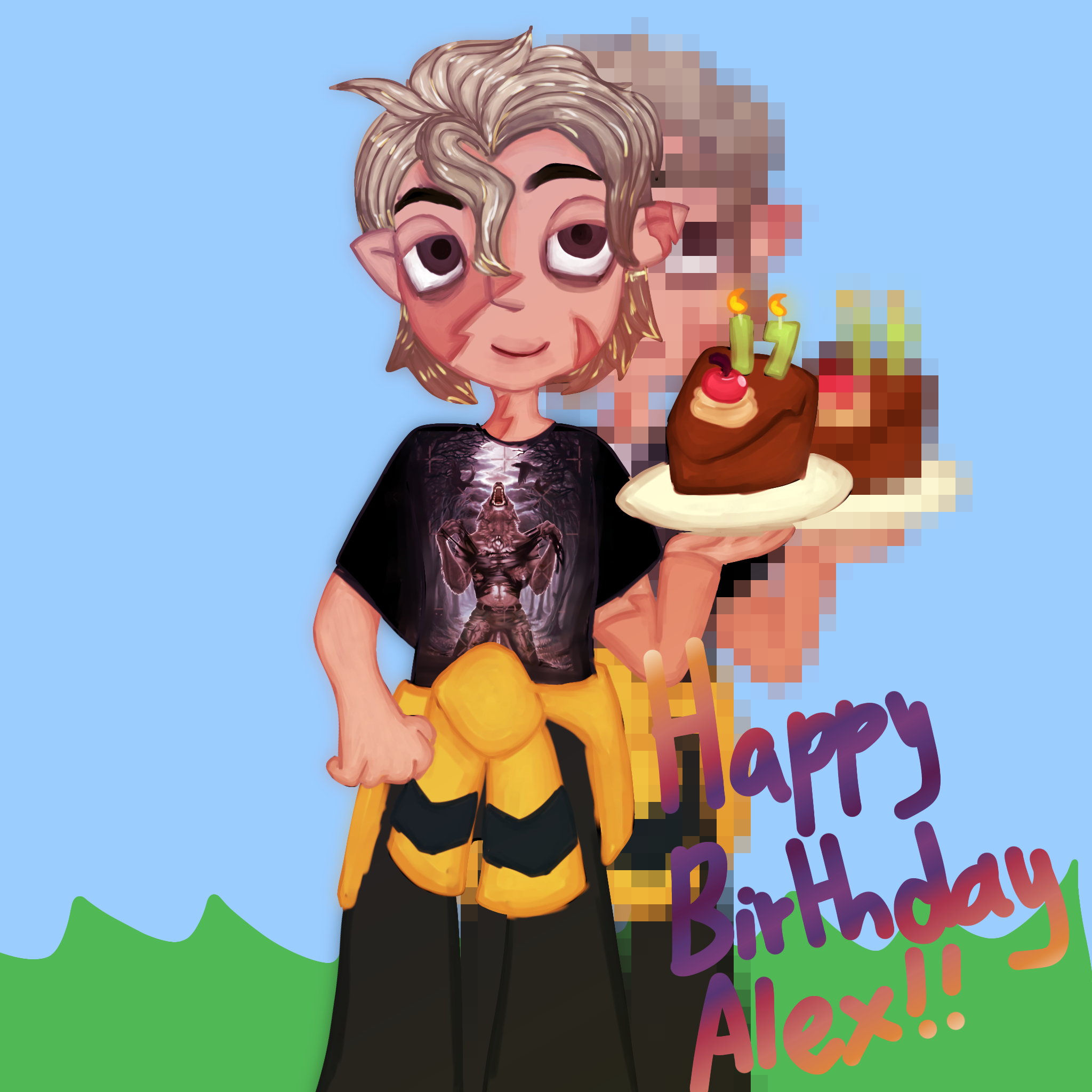 hbd alex! - ibisPaint