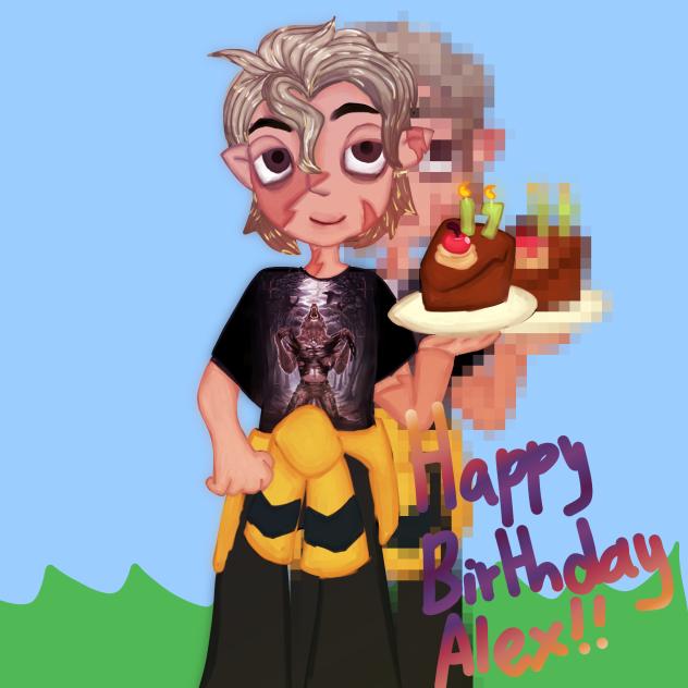 hbd alex! - ibisPaint