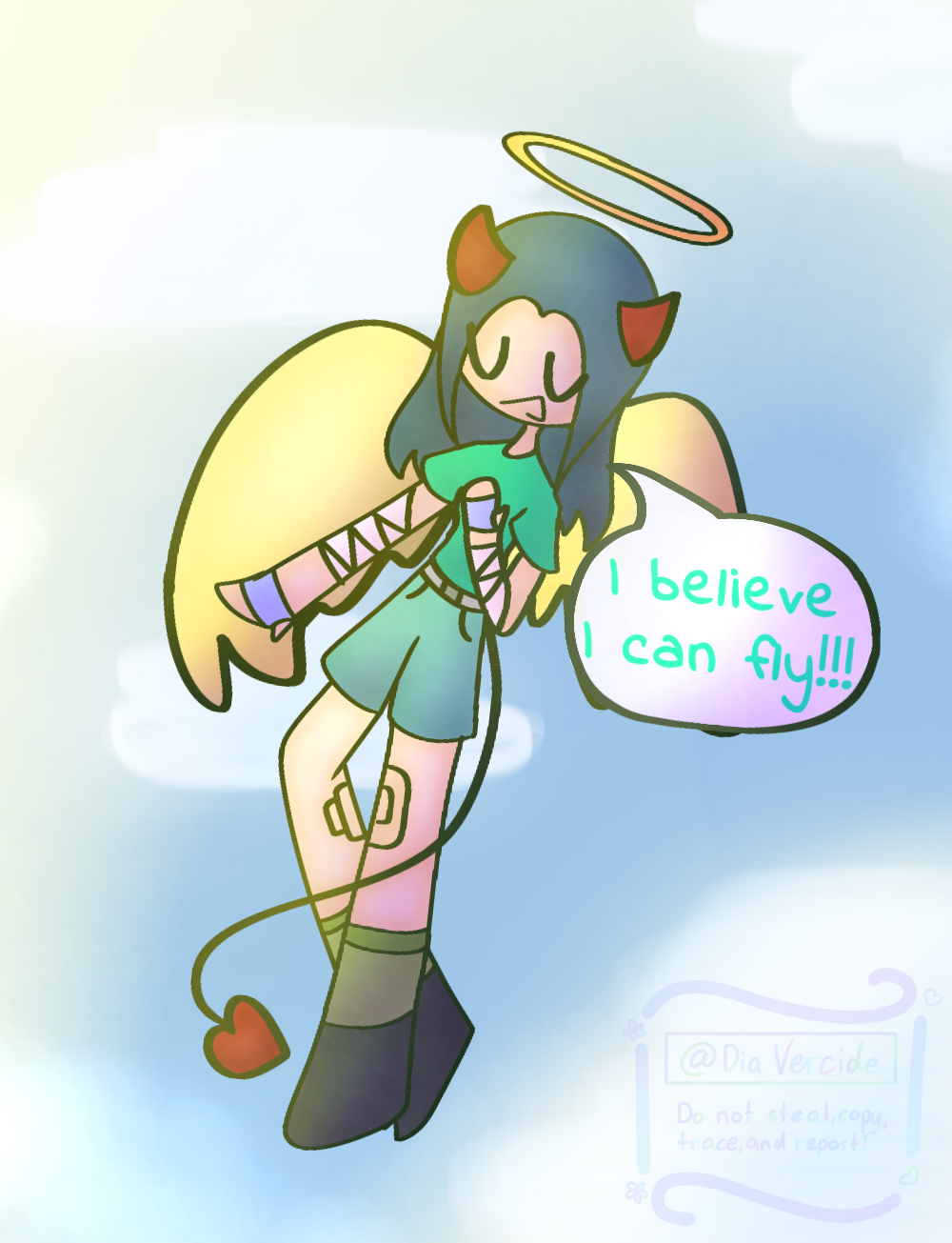 ''BISH COME BACK DOWN HERE!''-Melody - ibisPaint