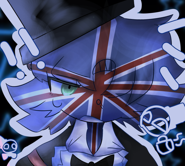 Uk (United kingdom) countryhumans - ibisPaint