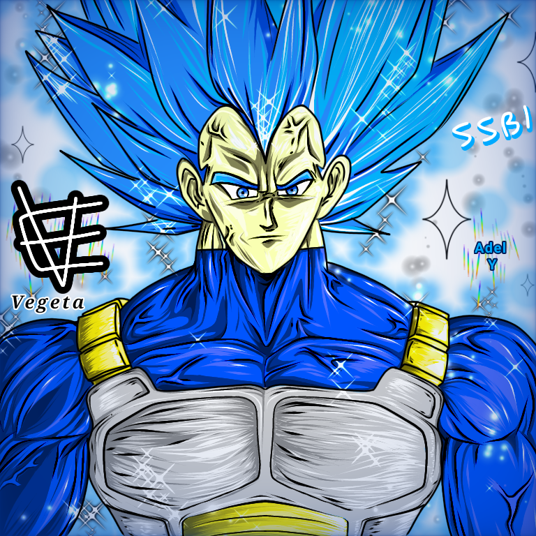 Vegeta SSBI - ibisPaint
