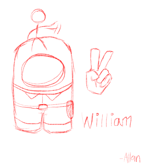 I drew William from among us - ibisPaint