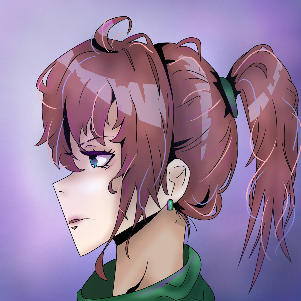 Side profile practice - ibisPaint