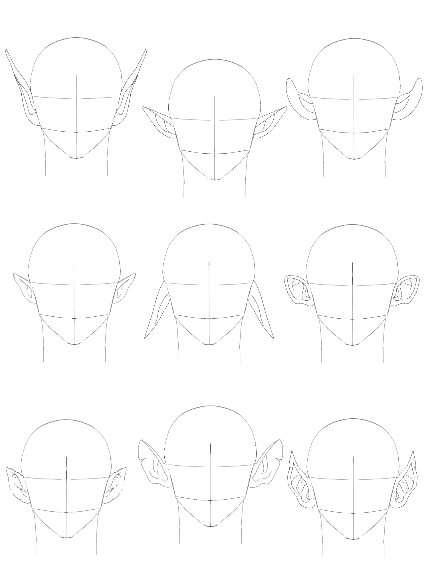 Mythical ears - ibisPaint