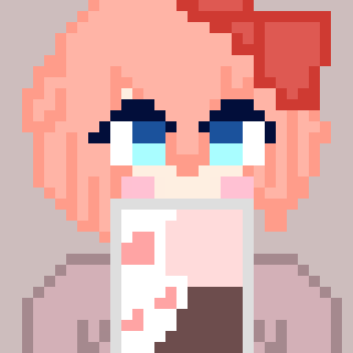 Sayori Pixel Art! - ibisPaint